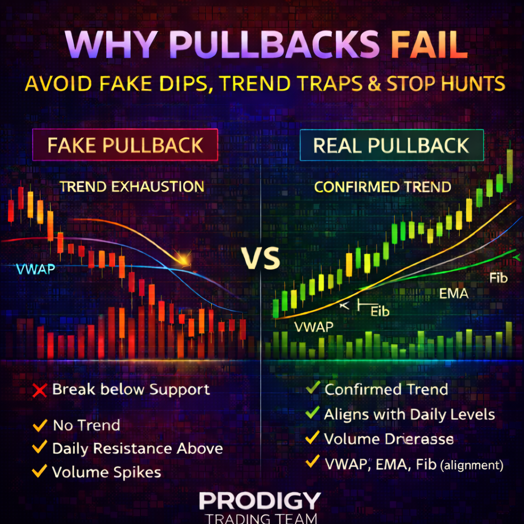 Why Pullbacks Fail: Avoid Fake Dips & Trend Traps (2026) – Prodigy ...